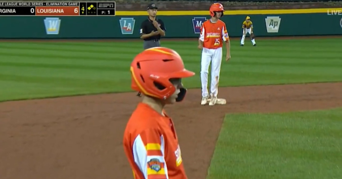 Gavin Berry's RBI Double - Little League