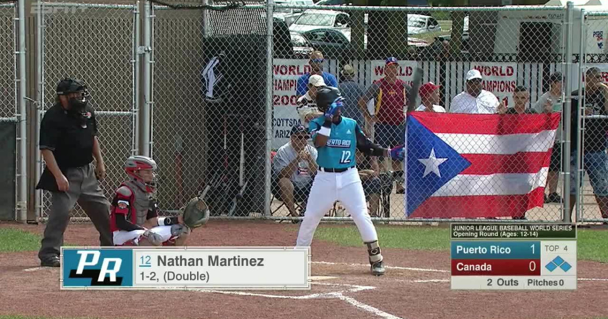 Nathan Martinez's Two-Run Double - Little League