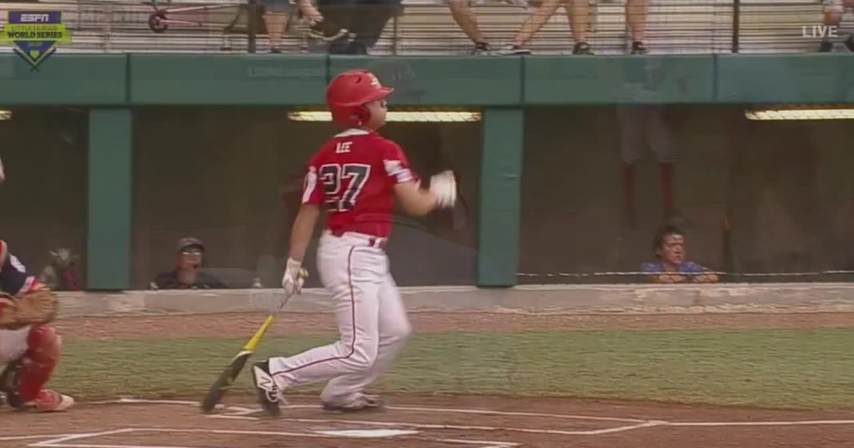 Justin Lee's Home Run - Little League