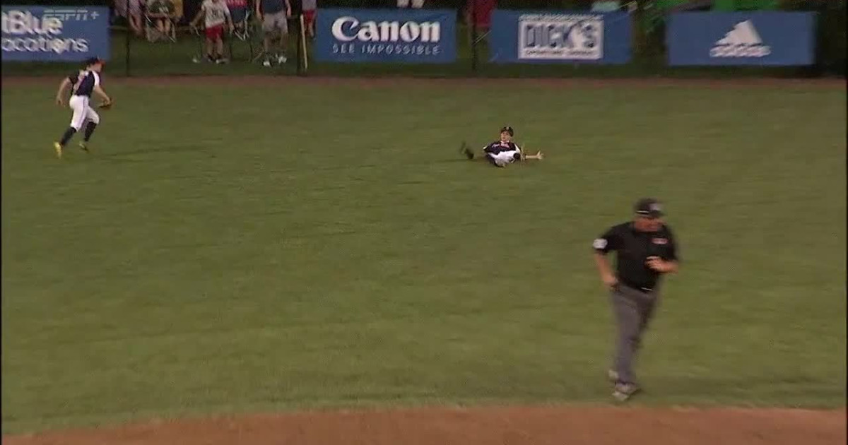 Ryan Walker's Sliding Catch - Little League