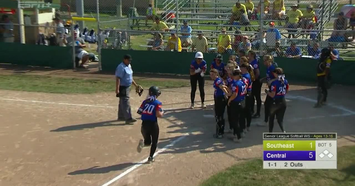 Paige Stroster Increases Central's Lead - Little League