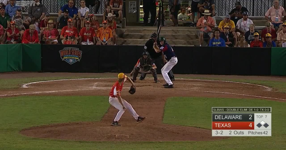 Texas Tops Delaware, 4-2 - Little League