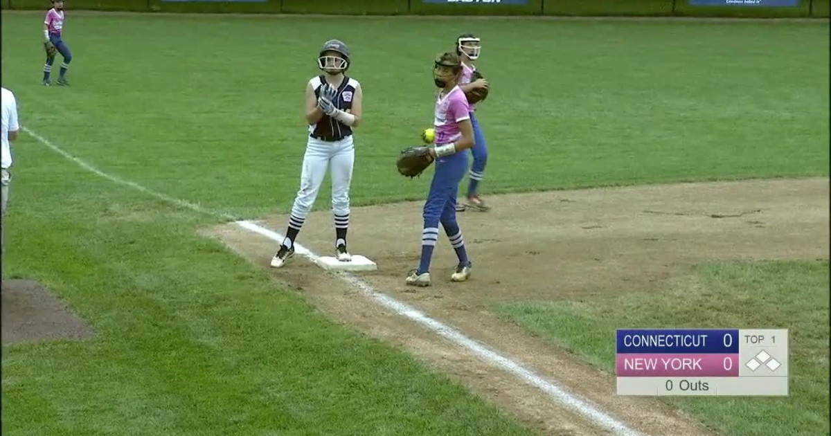 Madyson Bull's RBI Double - Little League