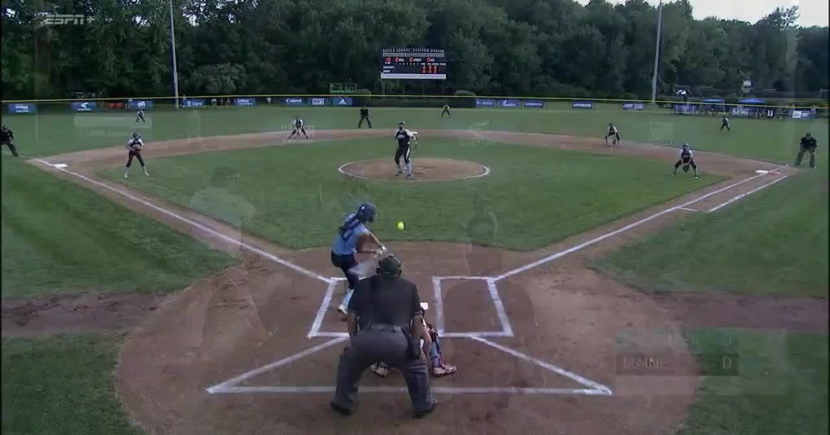 Logan Lomasney Leads Off - Little League