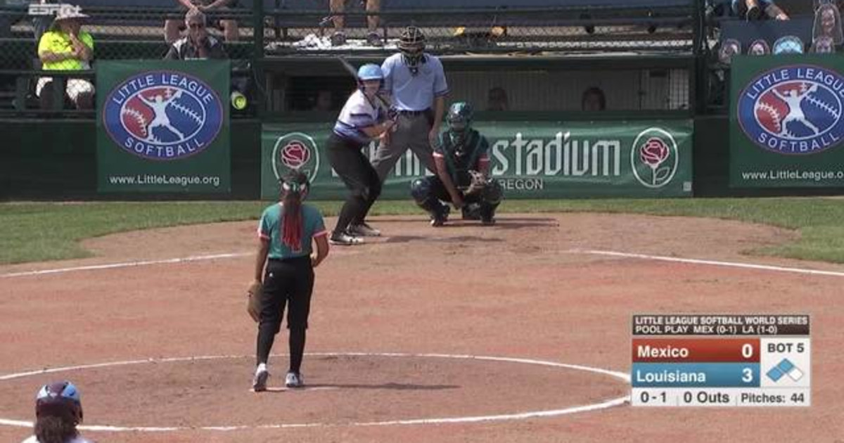 Lauren Mounce's Two-Run Triple - Little League