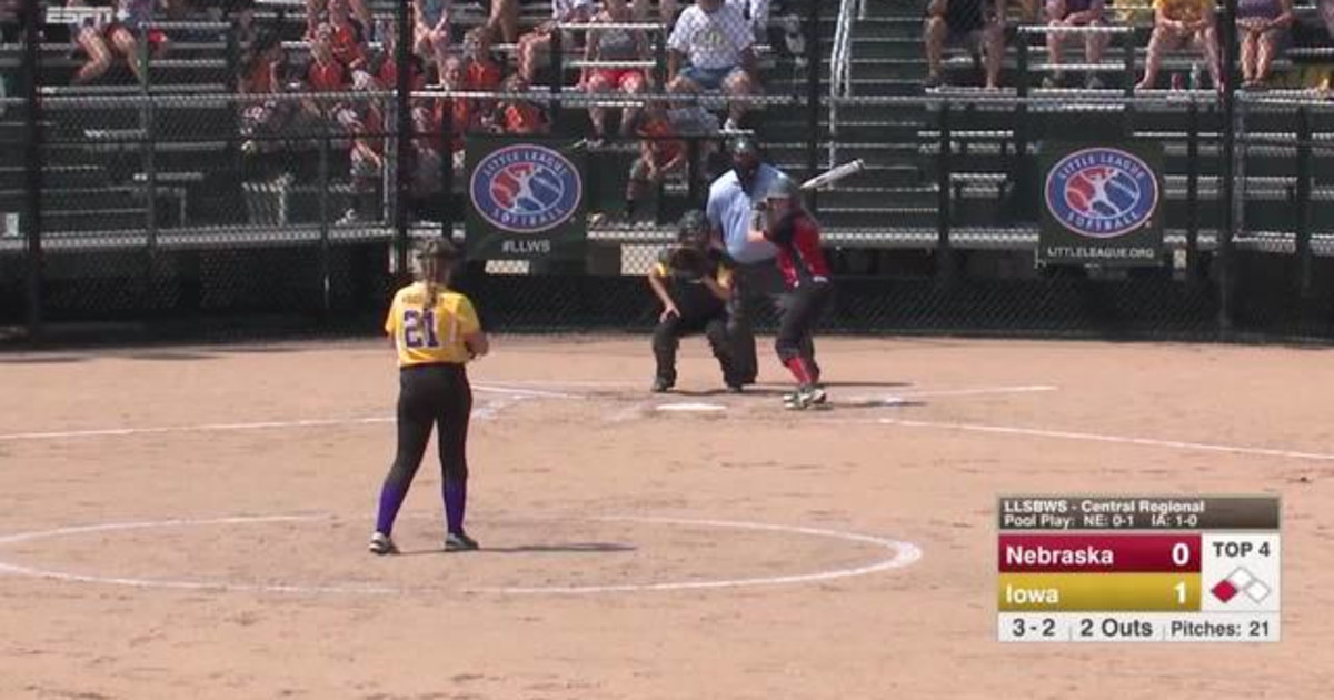 Allison Nichols Drives In The Tying Run - Little League