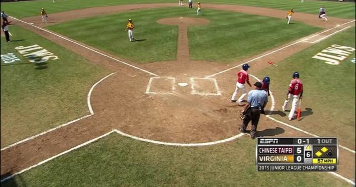 Lee's infield single scores two - Junior League Baseball - Little League