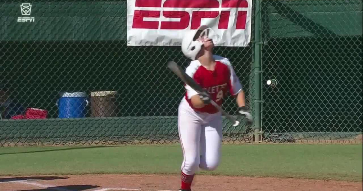 Ryan Torres' stellar diving catch - Little League