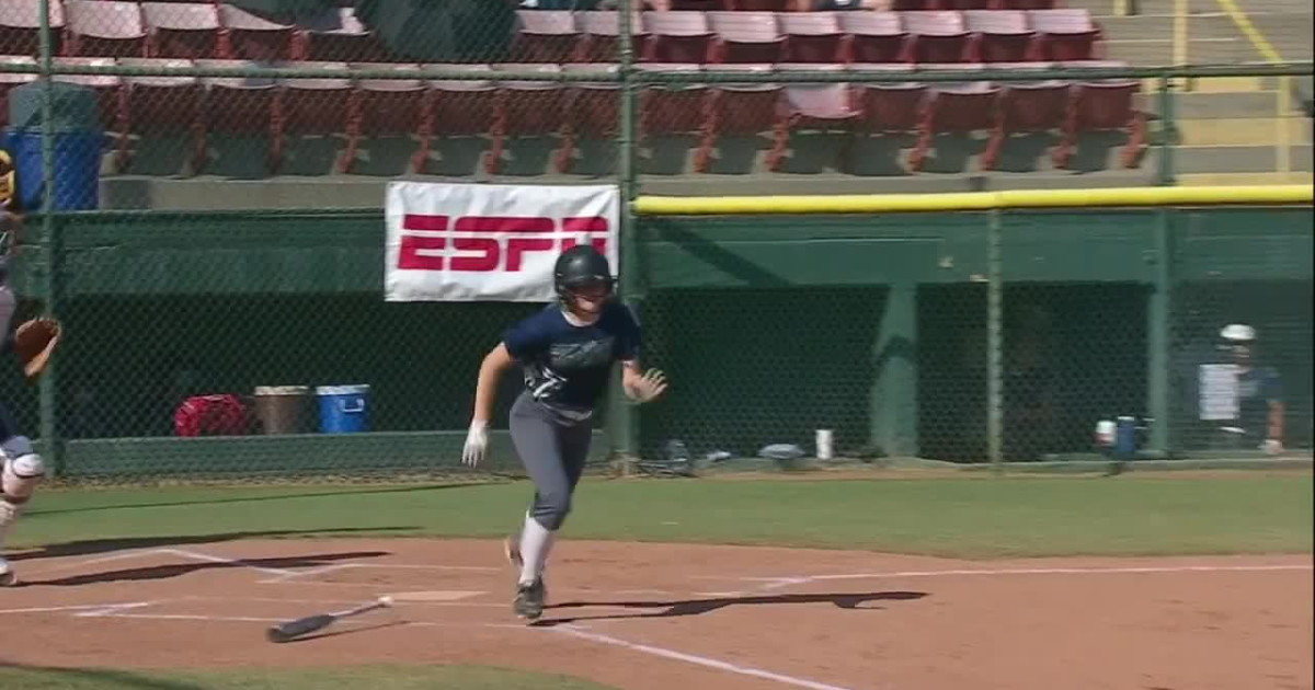 Ruby George's RBI single - Little League