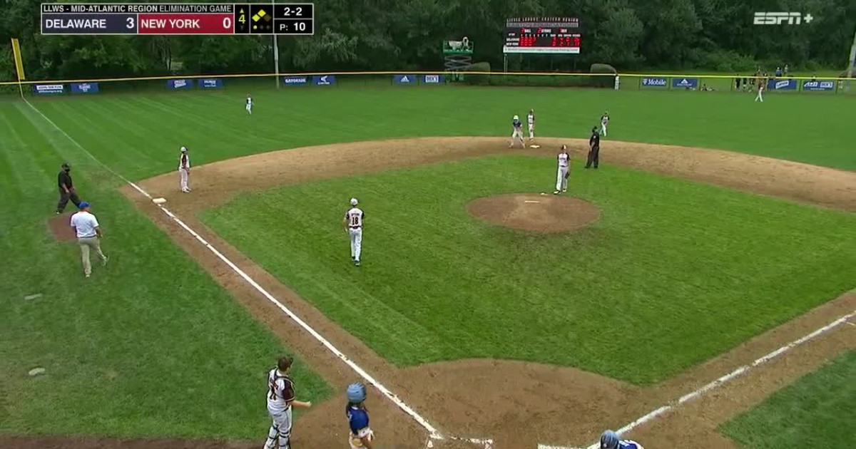 Matthew Rice's RBI double - Little League