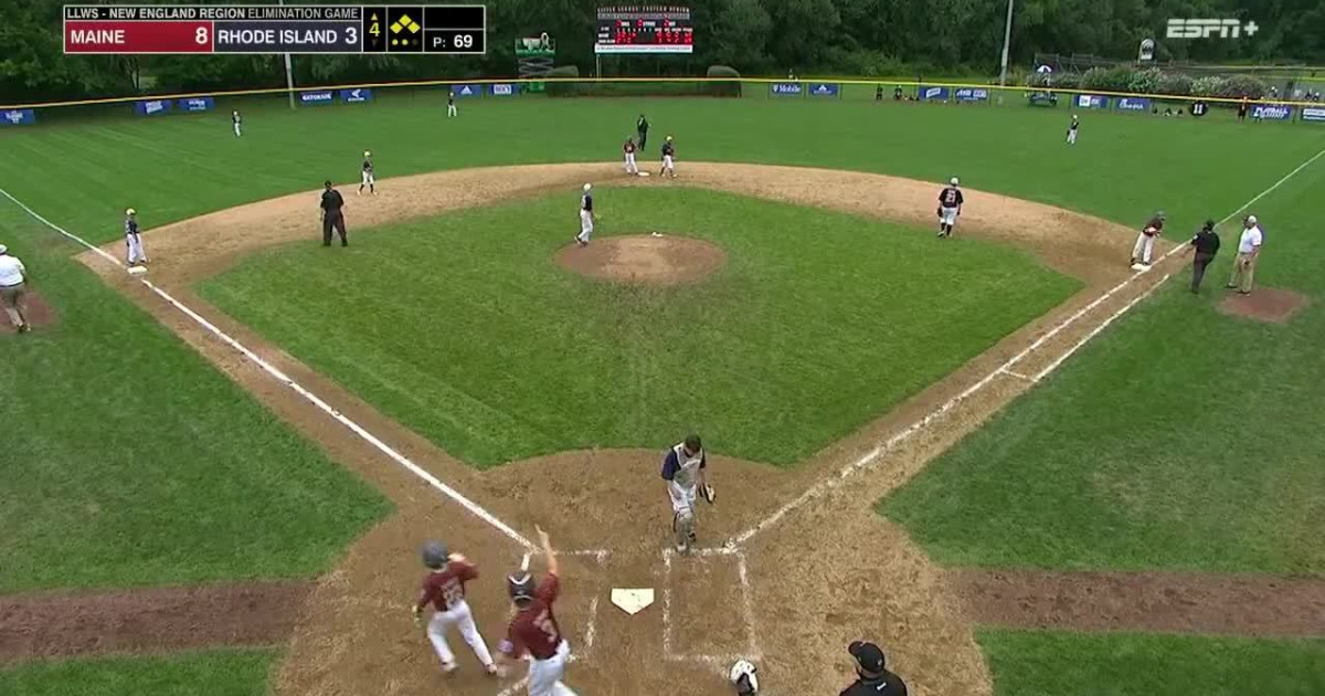 Ryan Gagnon's 2-run single - Little League