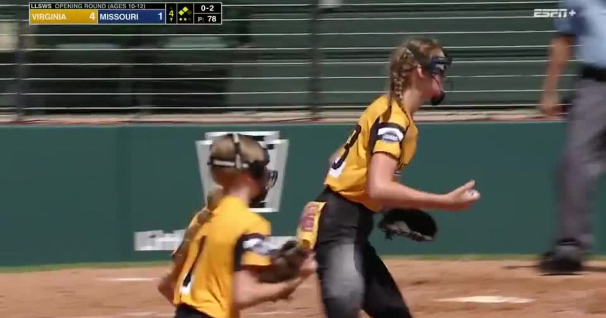 Jenna Keefer's 14 strikeouts - Little League
