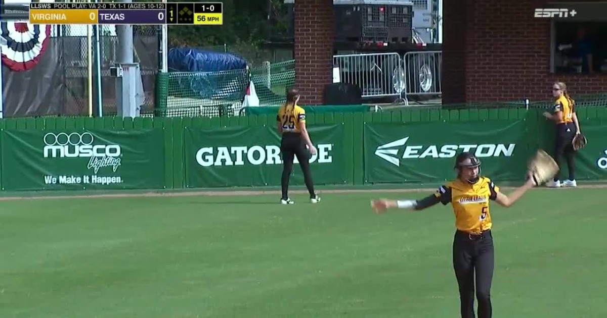 Lexi Rosillo shines for Texas - Little League