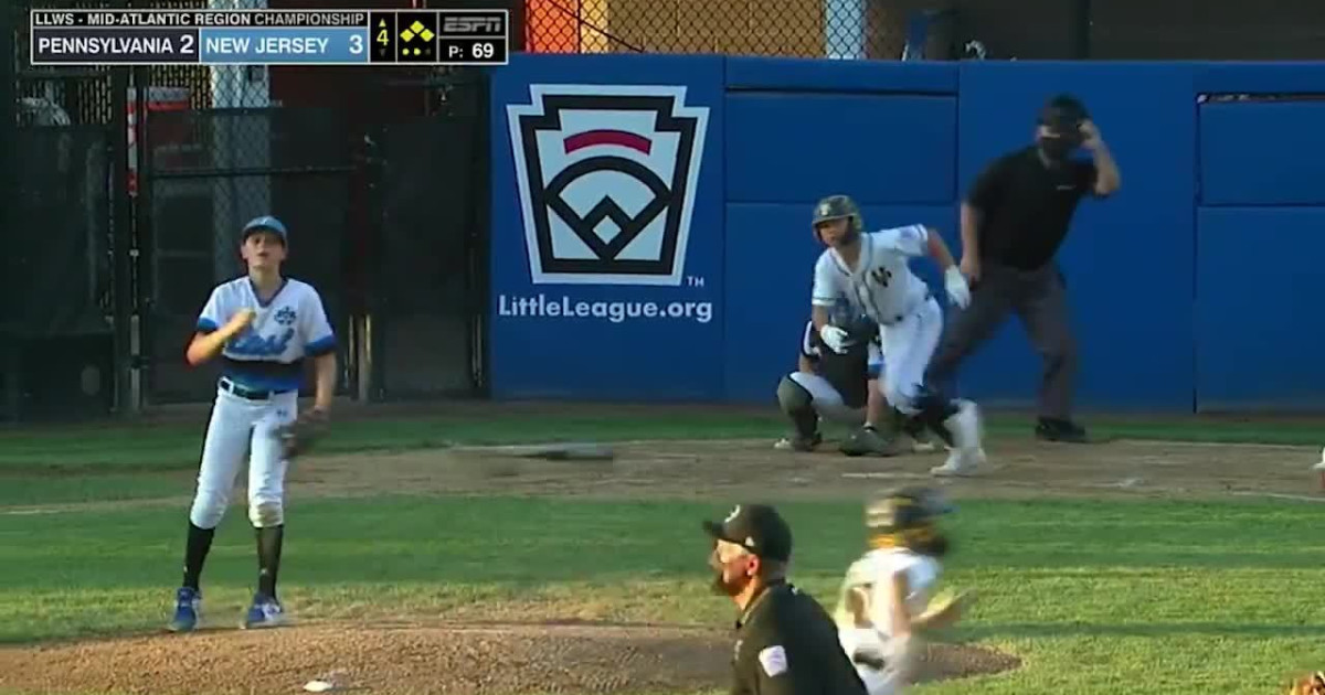 Pennsylvania beats New Jersey - Little League