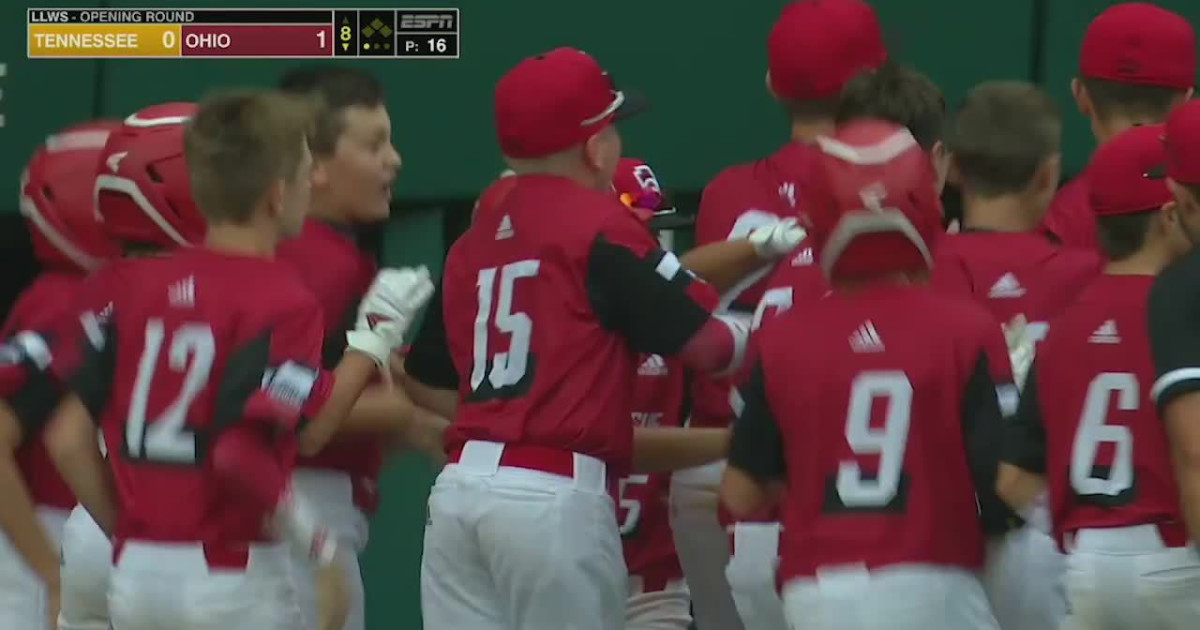 Noah Davidson's winning hit - Little League