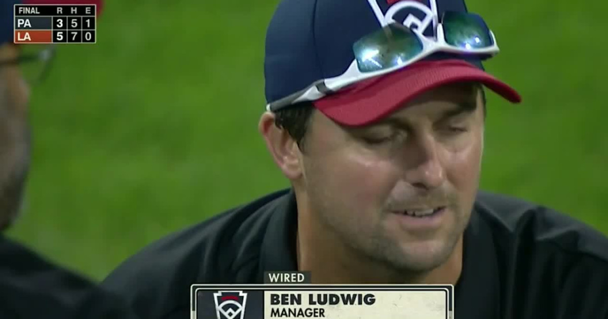 Ben Ludwig's encouraging speech - Little League