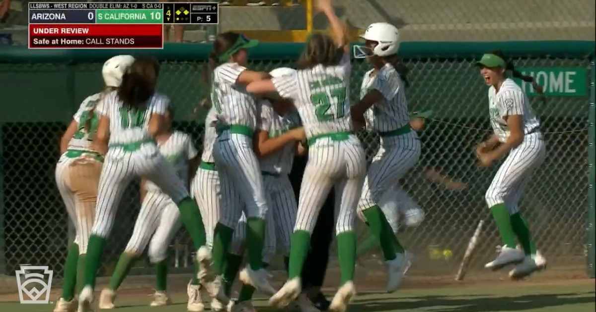 Laney Sweeney leads Southern California to the win - Little League
