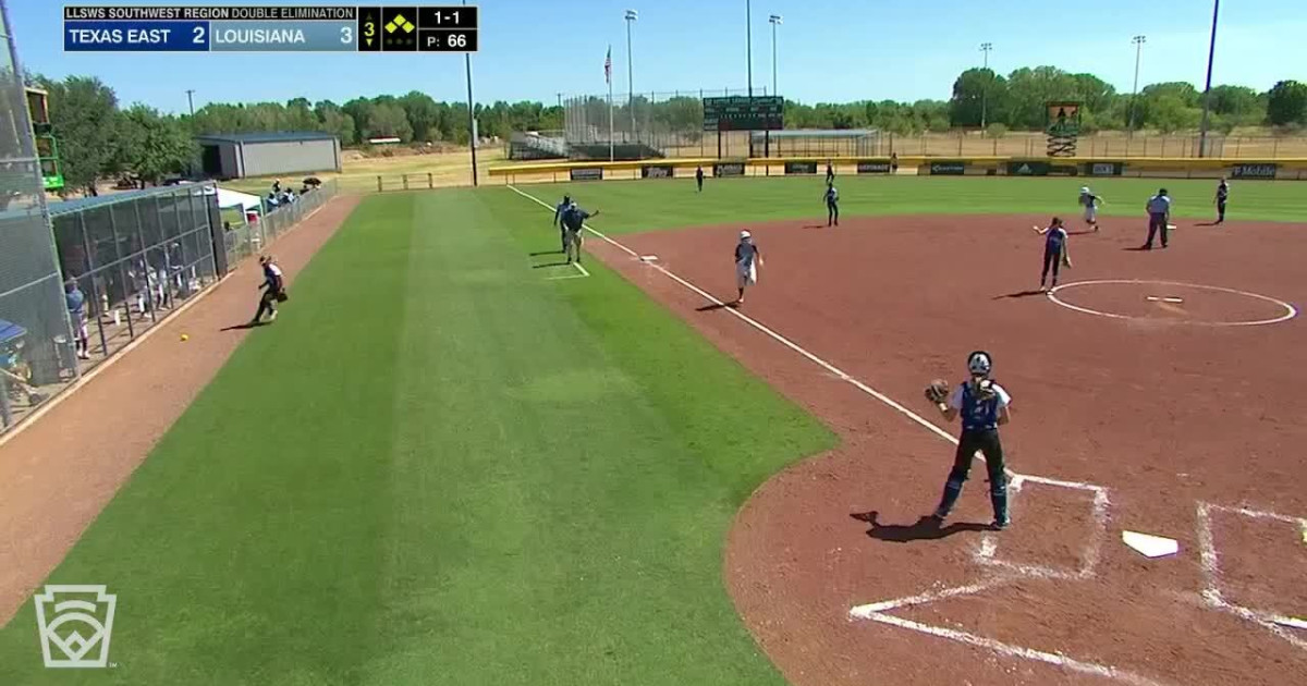 Lilian St. John Clears the Bases. - Little League
