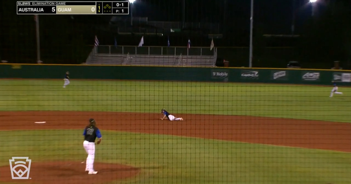 Ryder Wilson's diving catch - Little League