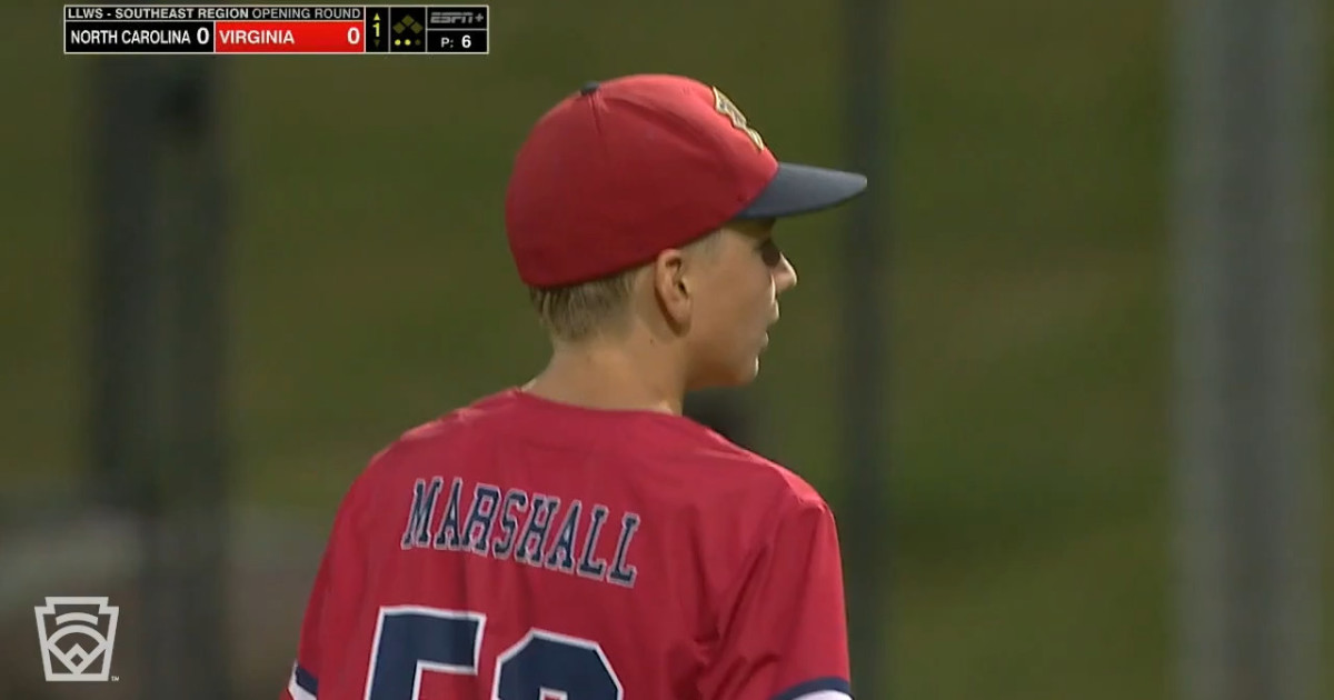 Marshall turns sharp double play - Little League