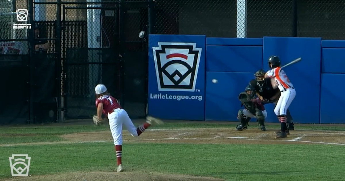 Jacob Landers' bases clearing triple - Little League