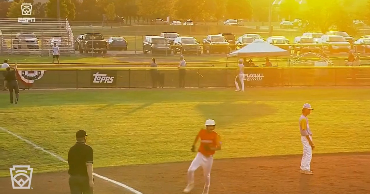 Jagger Batek's no-doubt home run - Little League