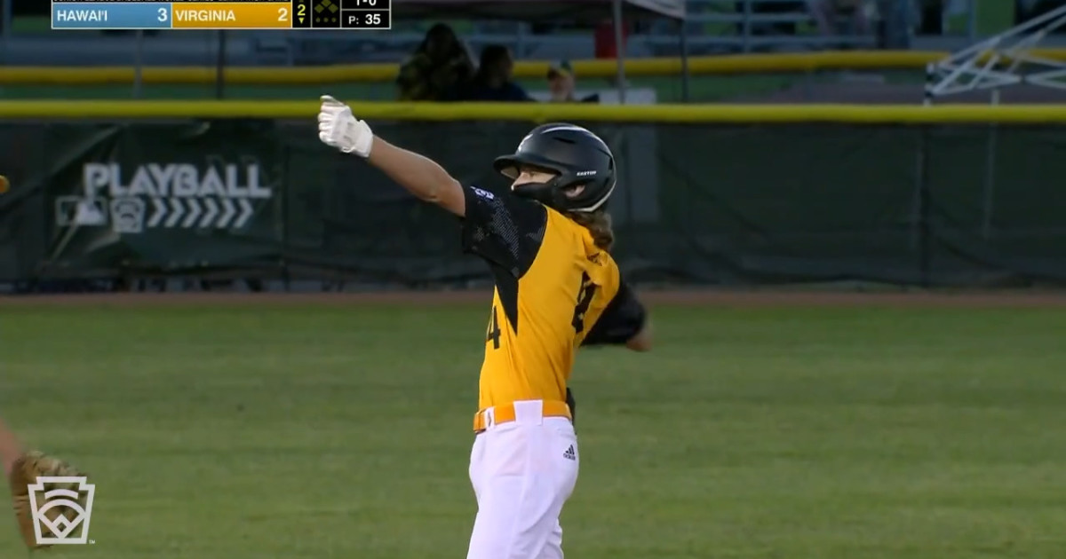 Reid Hydock hits lead off double - Little League