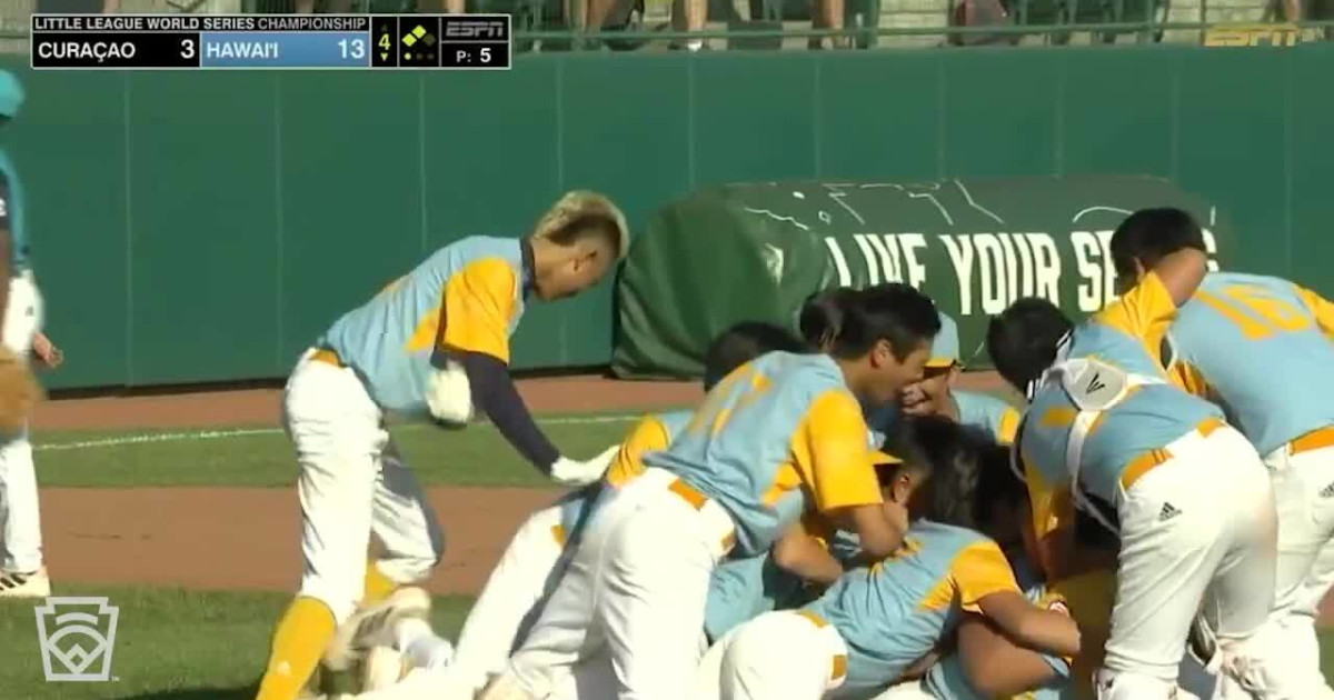 Kama Angell records game-winning RBI for Hawaii - Little League