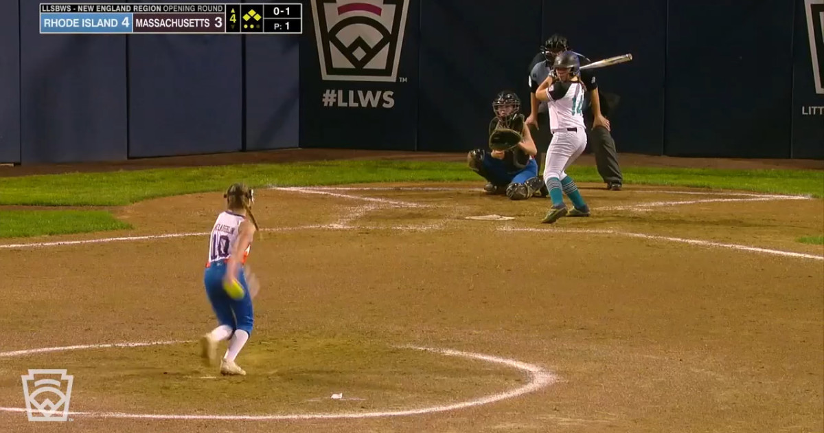 Angela Field knocks in two - Little League