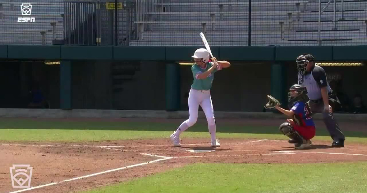 Kherington Stephens' go-ahead RBI single - Little League