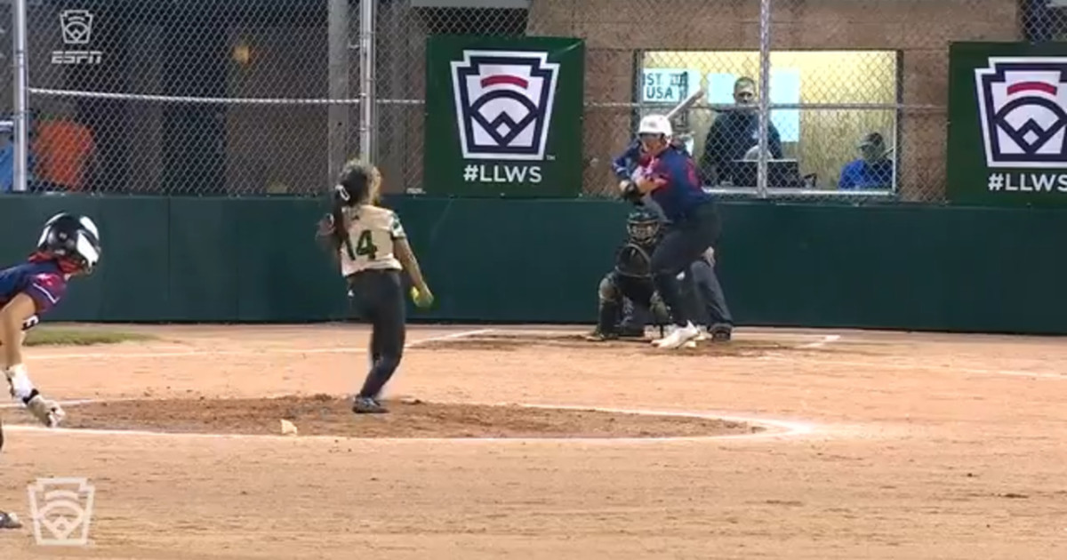 Jess Bretz's bases-clearing double - Little League