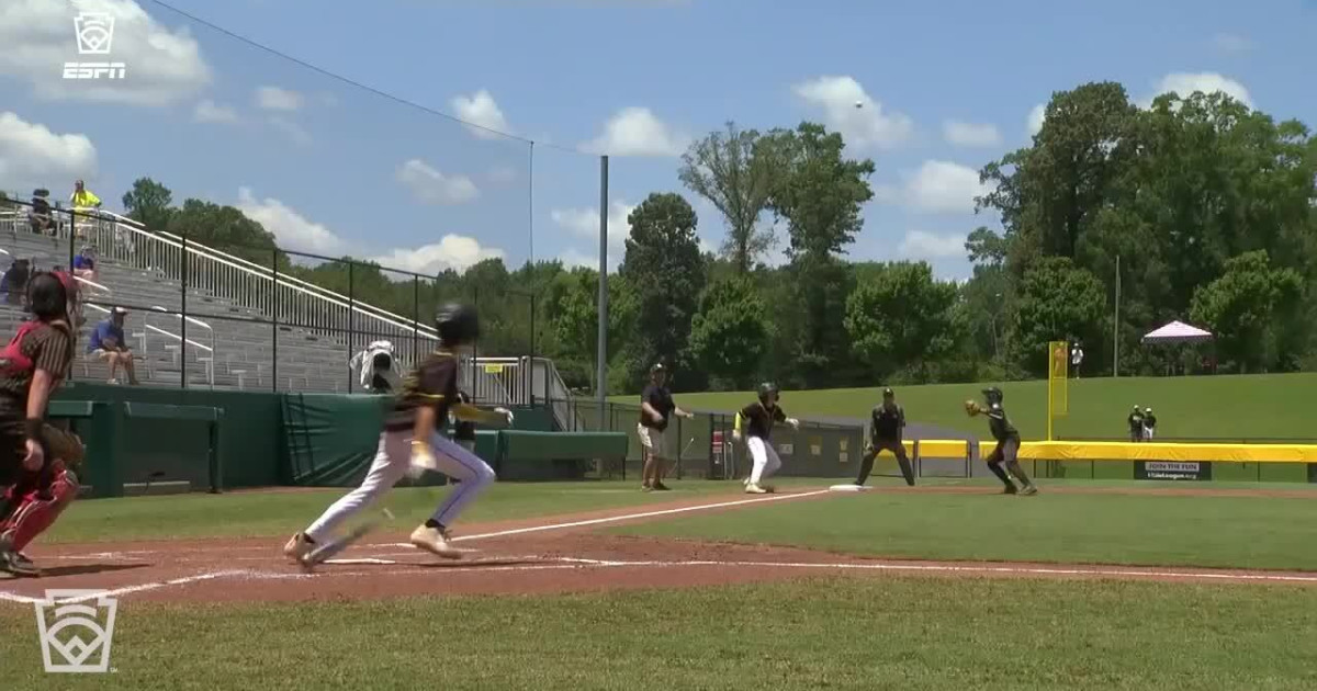 Colton Clayton's two-run double - Little League