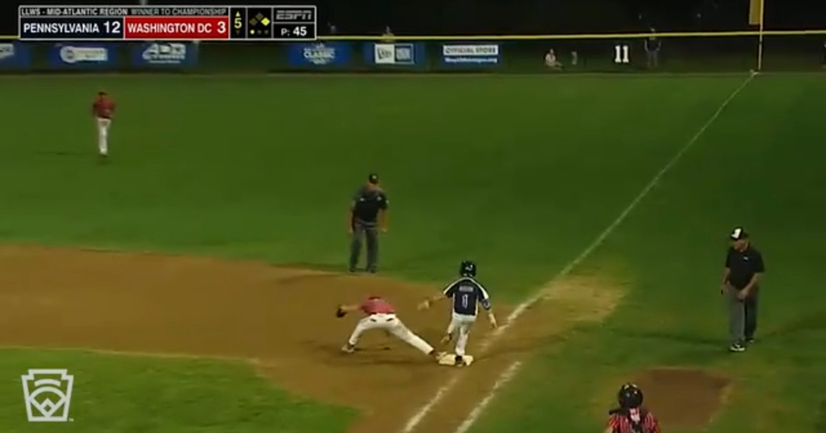 DC's inning-ending double play - Little League