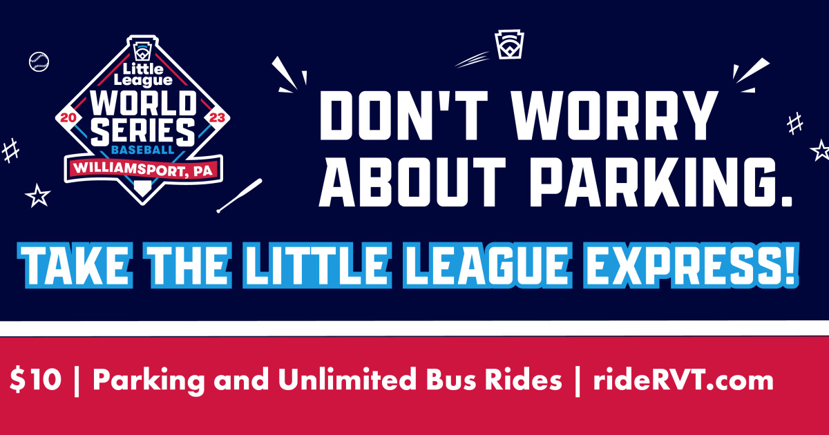 Not Sure About Parking? Take Advantage of the RVT Little League Express ...