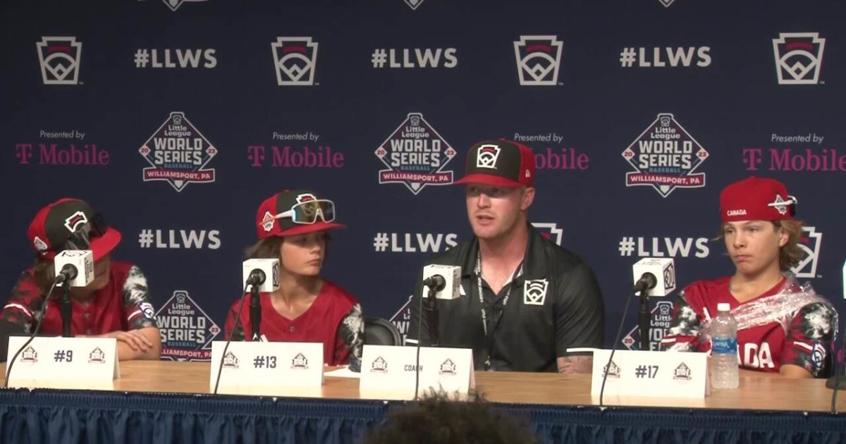 Game 15: Canada Press Conference - Little League