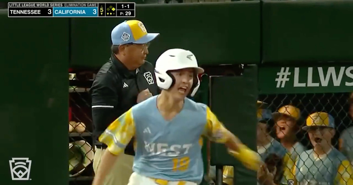 Louis Lappe's two-run home run - Little League