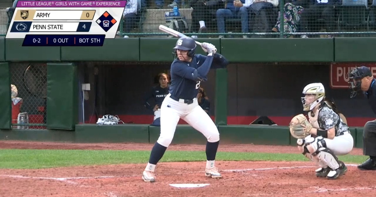 2023 GWG Experience - Bridget Nemeth RBI Single for Penn State - Little ...