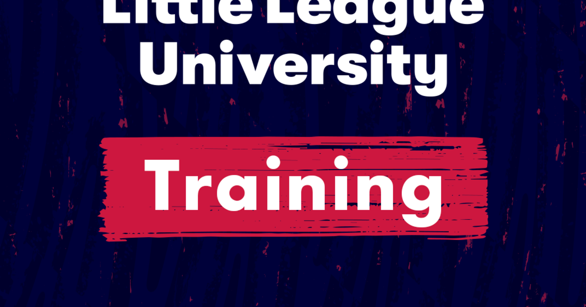 Training - Little League