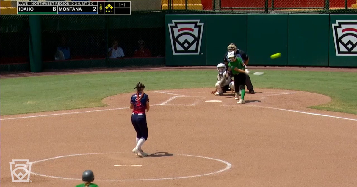 Mia Thielman extends the lead - Little League