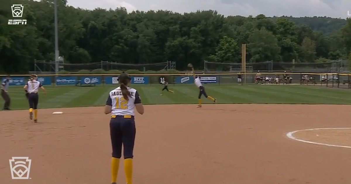 Kendall Upchurch's web gem - Little League