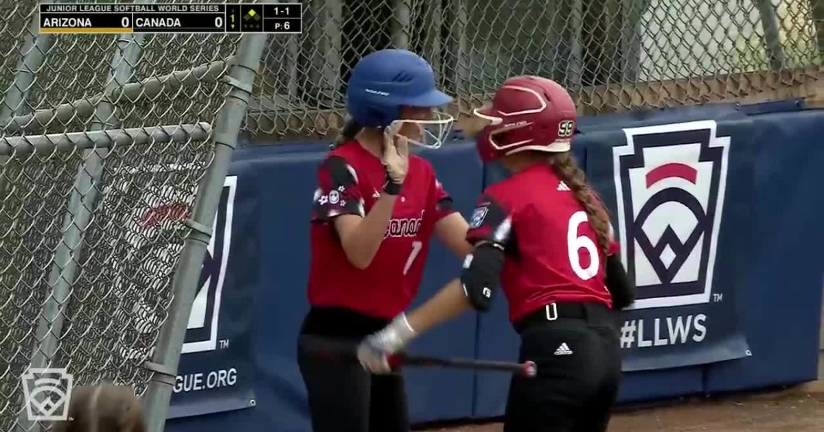 Kellyane Hache's nice baserunning - Little League