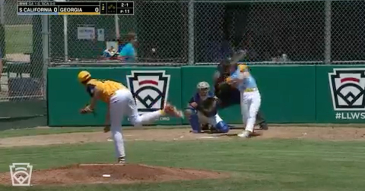 Landon Miller's solo home run - Little League