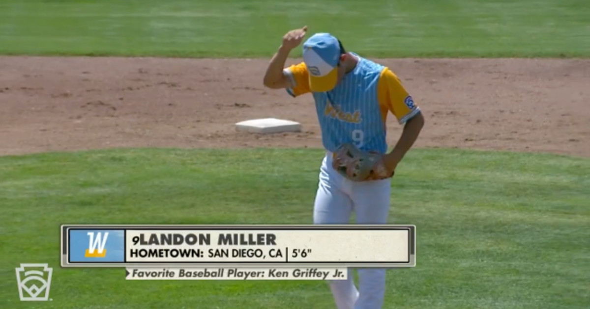 Landon Miller strikes out seven - Little League