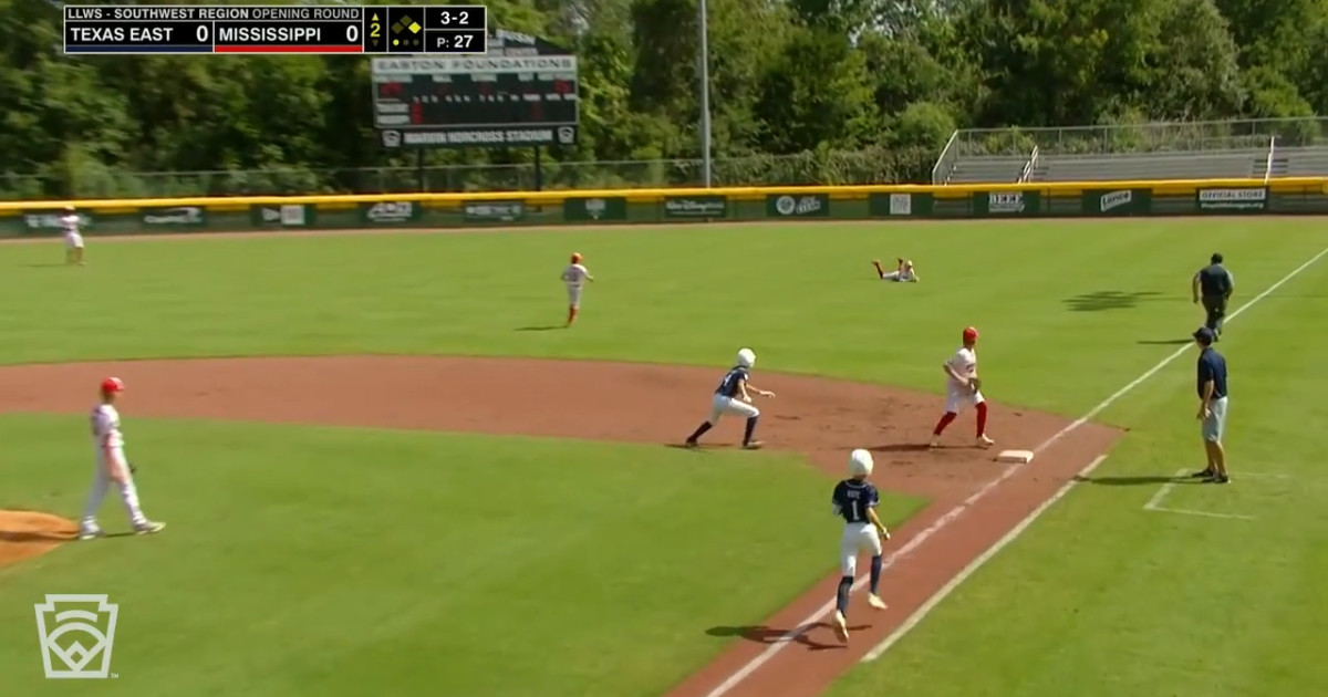 Luke Walker's diving catch - Little League