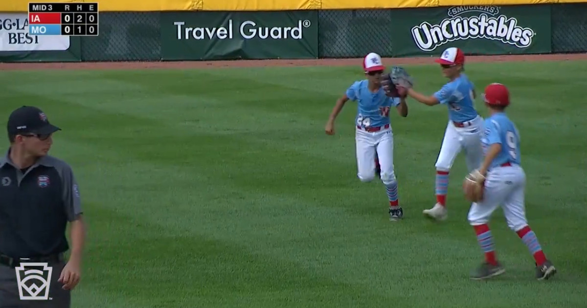 George Hines' diving catch - Little League