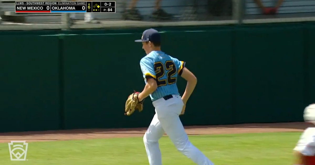Jacob Searcy's day on the mound - Little League
