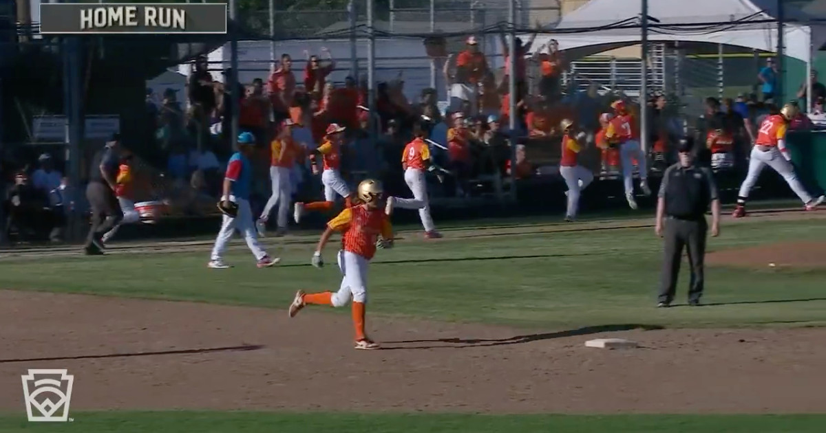 Joe Banquer's two-run homer - Little League