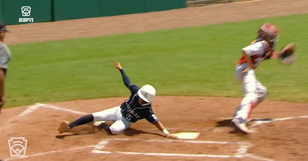 Cade Ascenzi's sac fly - Little League