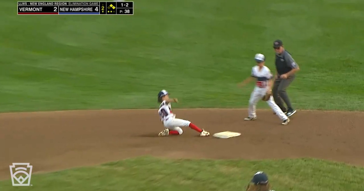 Johnny Loescher's nice play - Little League