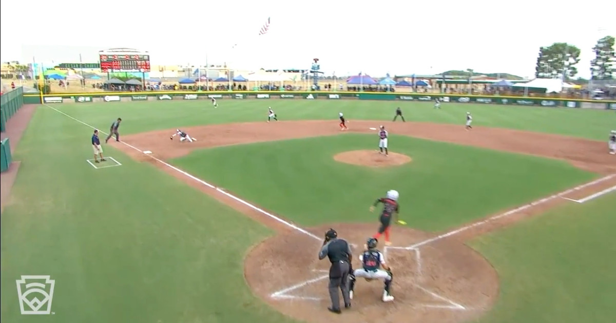 Preston Erickson's nice play - Little League